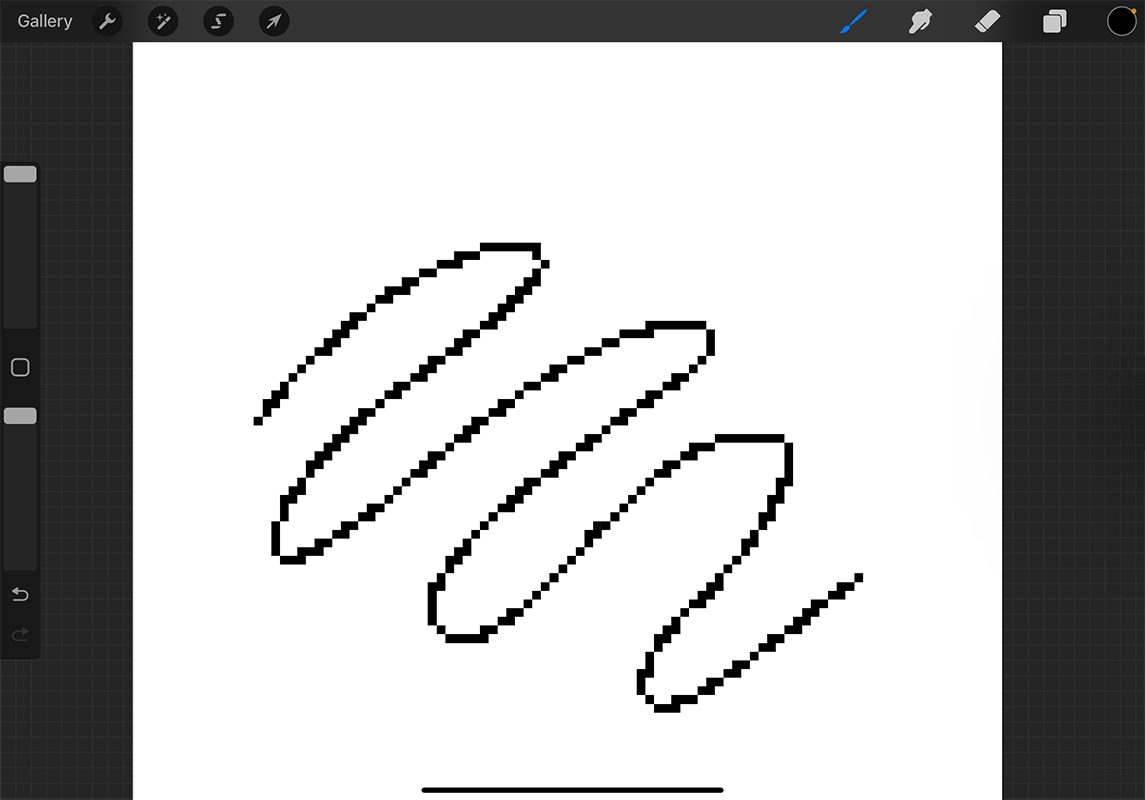 Pixelated brush procreate store